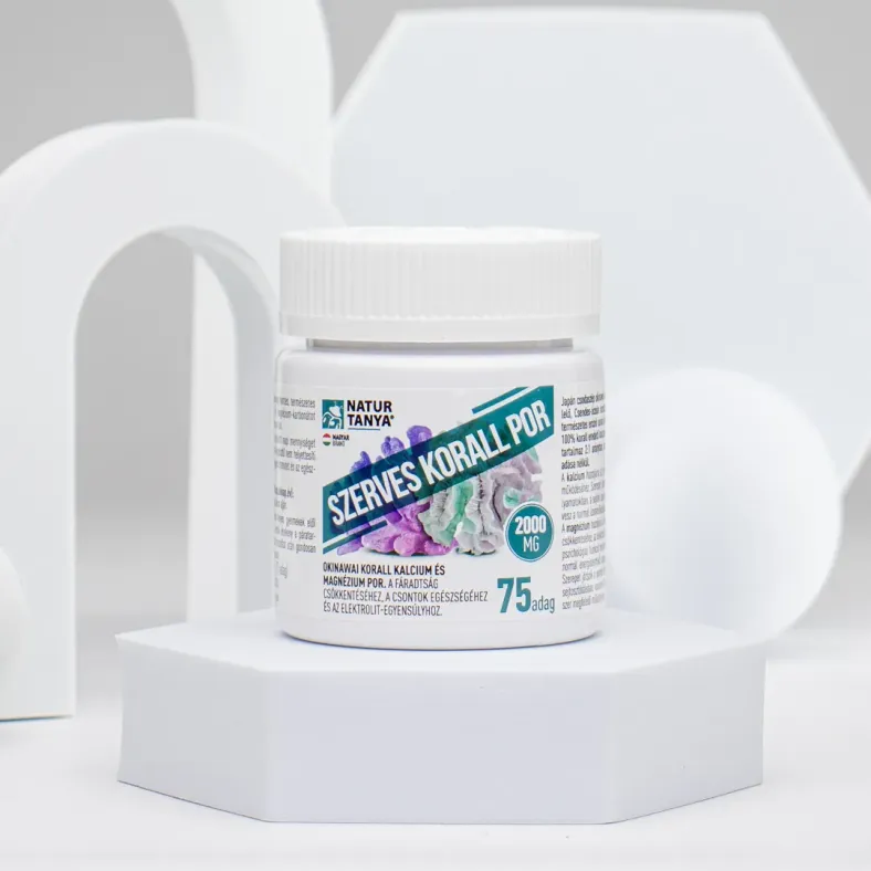 Okinawai szerves korall kalcium + magnézium - Natur Tanya